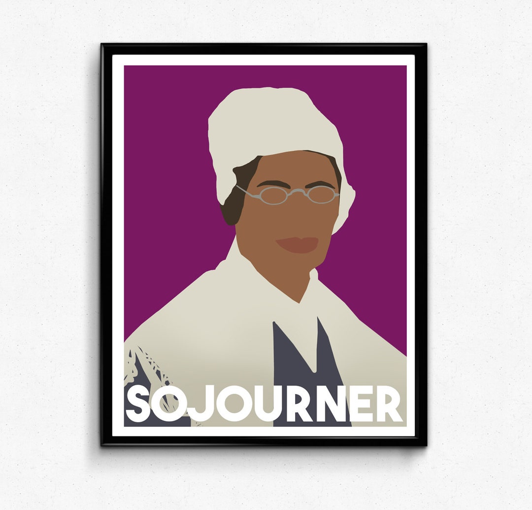 Sojourner Truth Poster- Feminist Poster, Minimalist Print, Wall Art ...