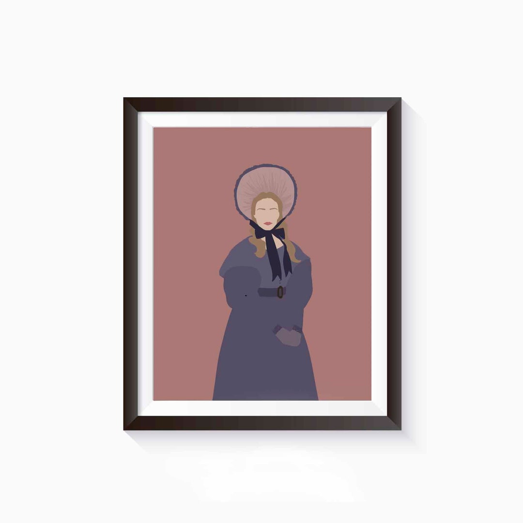 Cosette, Les Misérables Book Poster, Literature Art Print, Female ...