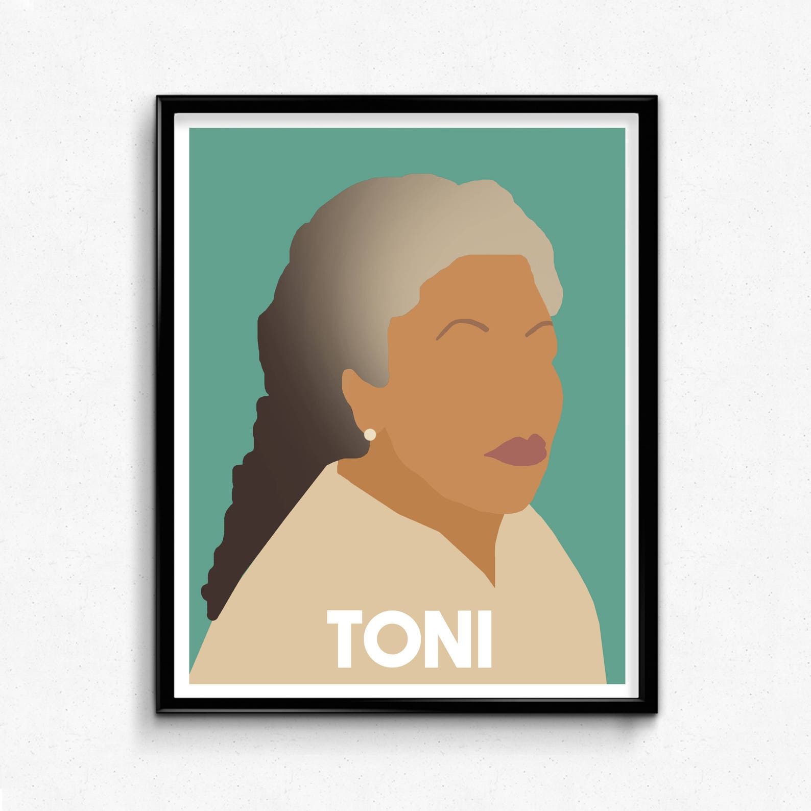 Toni Morrison Minimalist Art Print Inspiring Women Feminist - Etsy