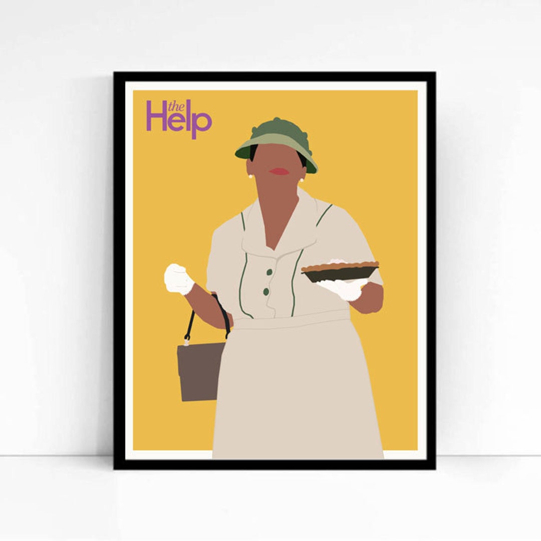 The Help Movie Poster Print Minny With Pie - Etsy