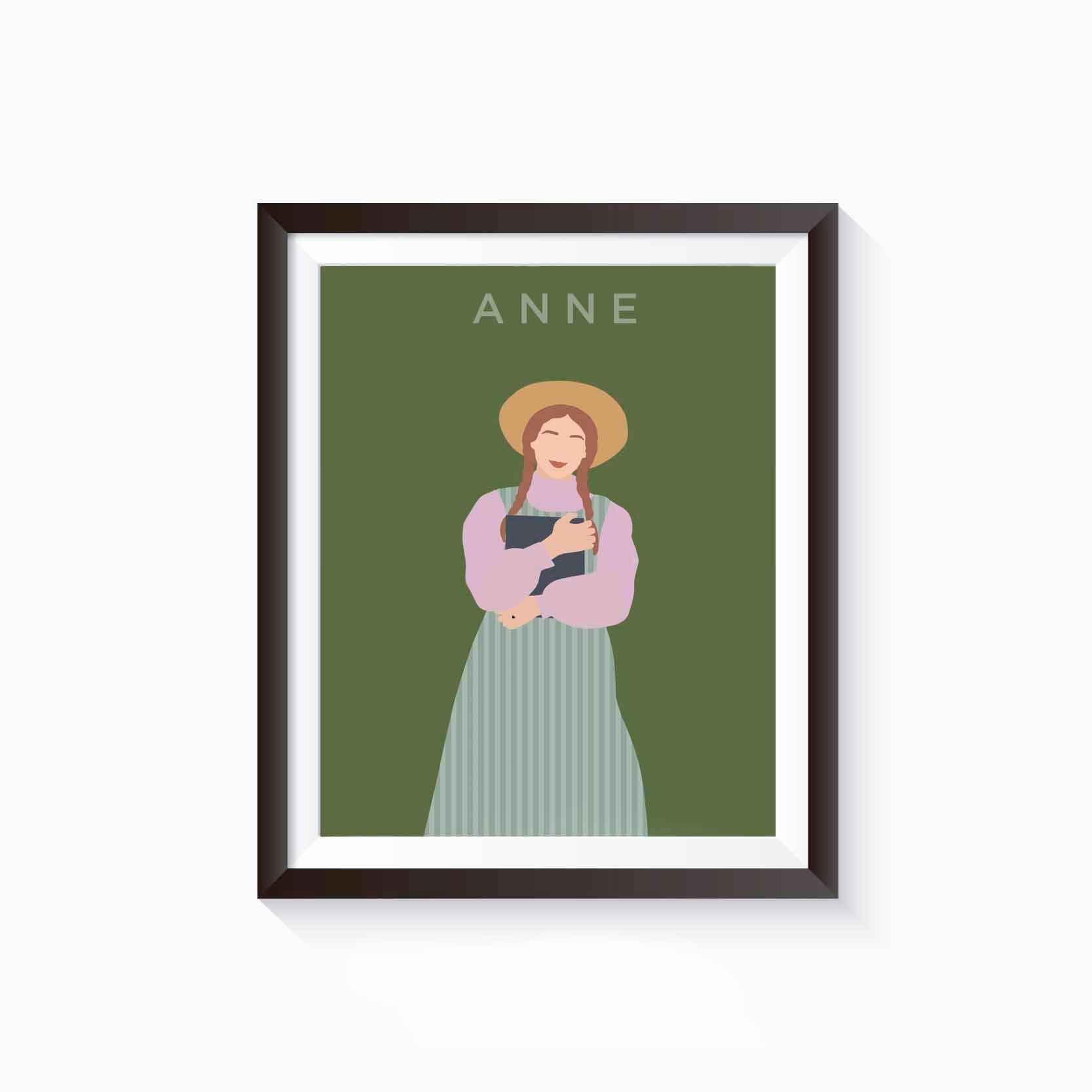 Anne of Green Gables Book Poster Literature Poster Female - Etsy