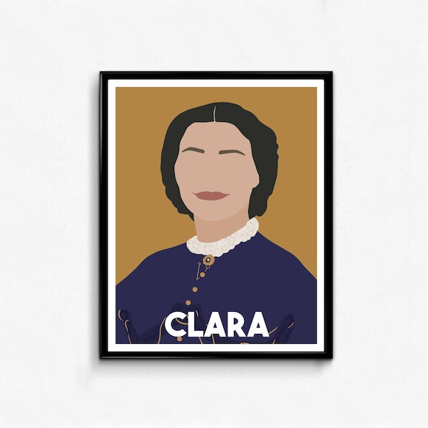 Clara Barton - Etsy
