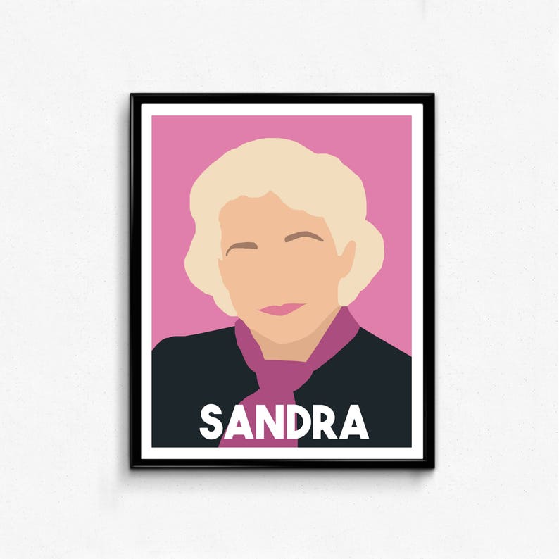 Sandra Day O'connor Feminist Icon Print-wall Art Decor - Etsy