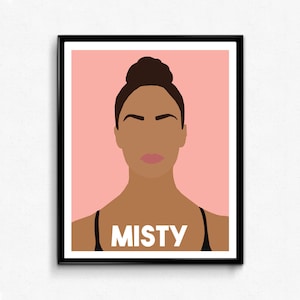 Misty Copeland Feminist Poster- Feminist Wall Art Decor, Minimalist - Etsy