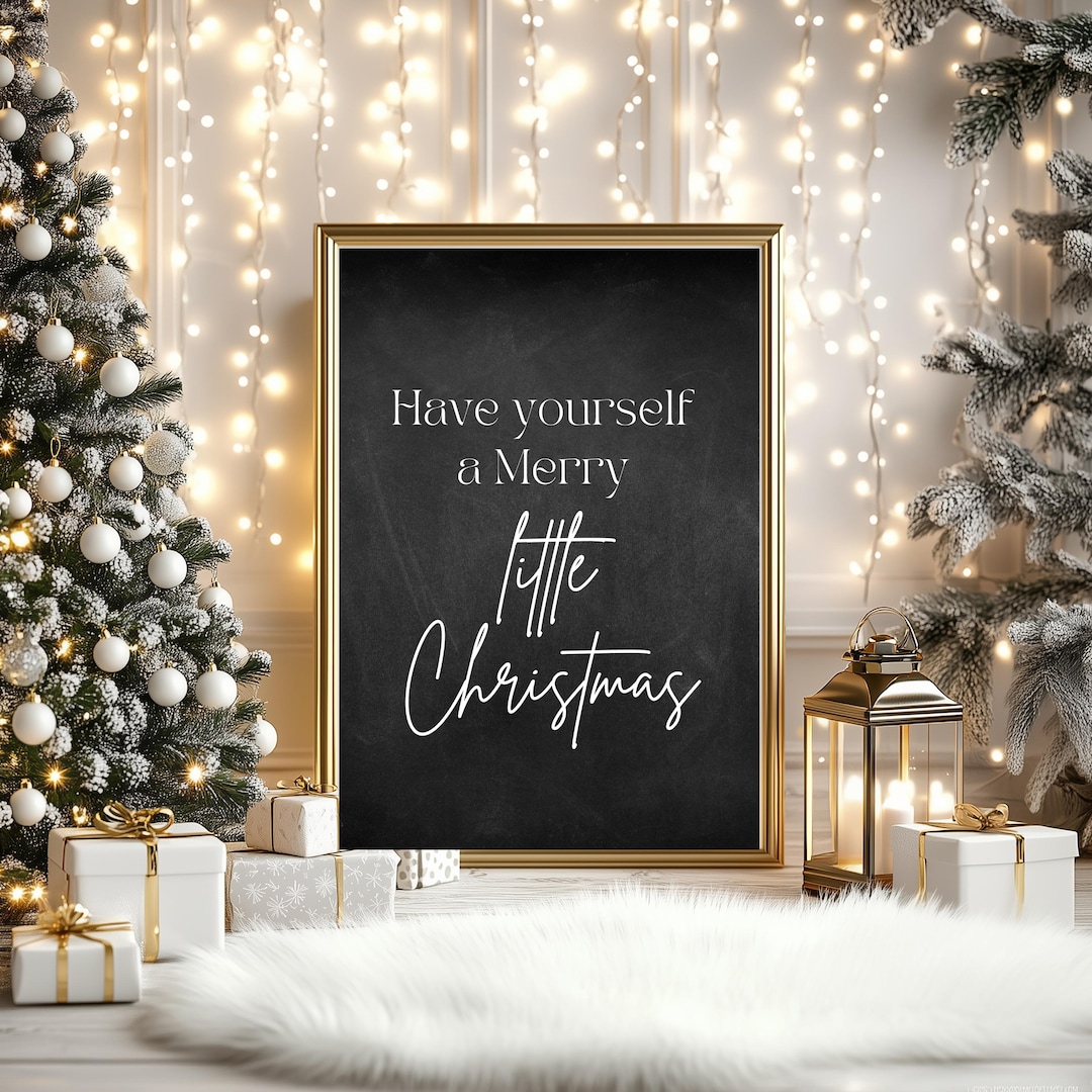 Vintage Christmas Song Wall Art Print, Holiday Art, Classic Christmas ...