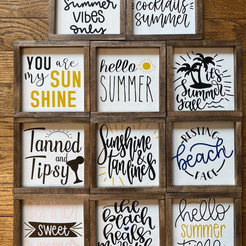 Summer Signs - Etsy