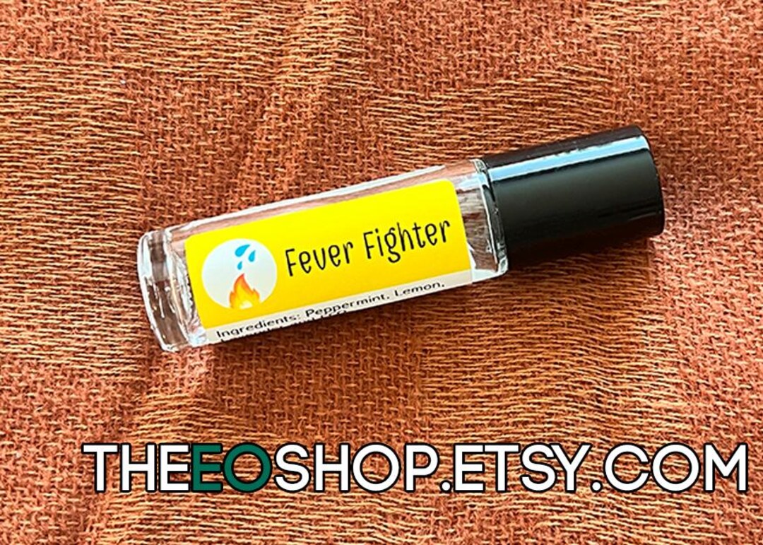 Fever Fighter Roller Blend of Essential Oils for Fevers, Kids, Children ...