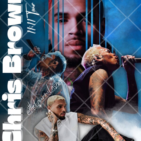 Chris Brown 11 11 Tour 2024 - Etsy