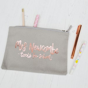 Personalised Teacher Gift, Teacher Pencil Case, Tools for School, New ...
