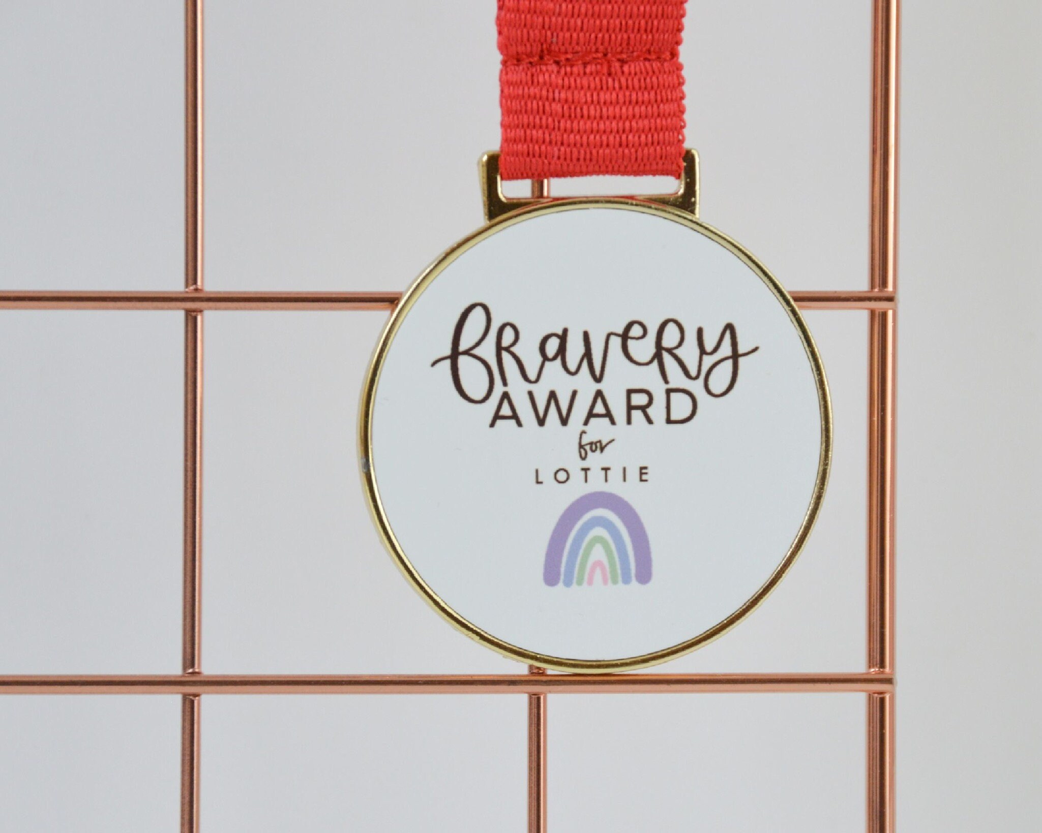 Bravery Award, Personalised Medal, Bravery Medal, Childrens Medal for ...
