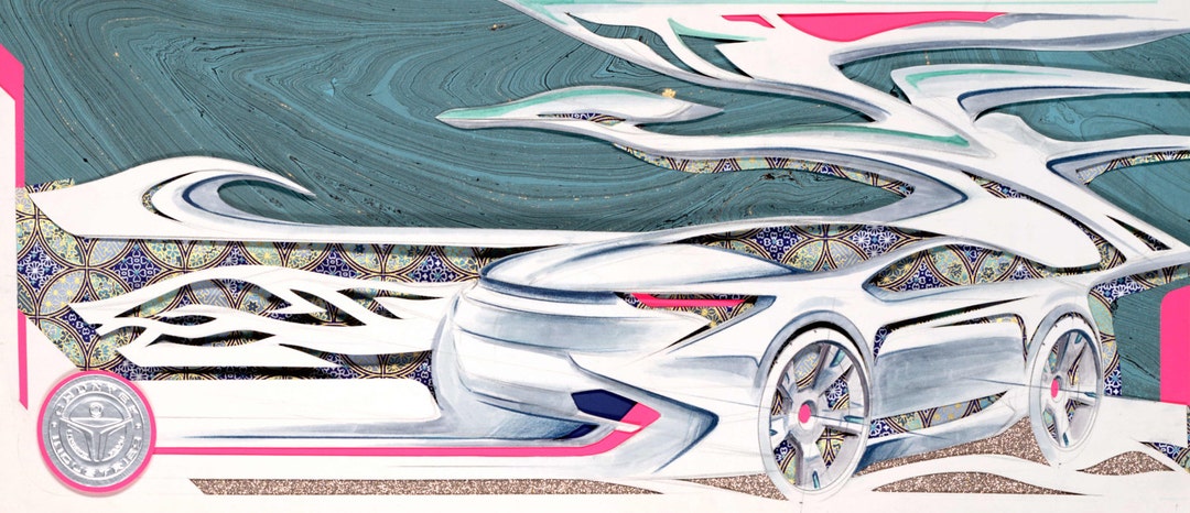 Concept Car Design Automobile Art - Etsy