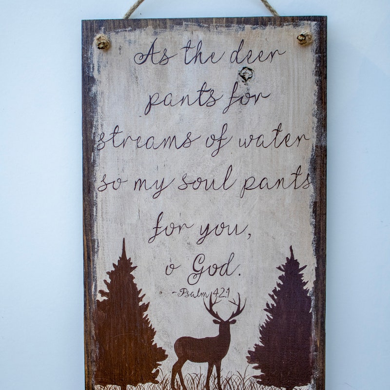 Psalm 42 1 - Etsy