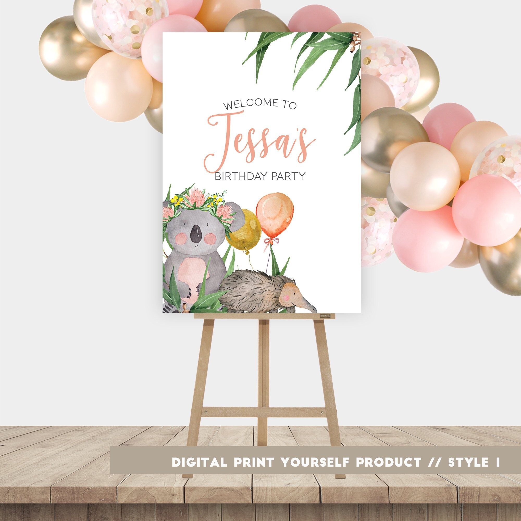 Banners & Signs Paper & Party Supplies Party Décor Customisable ...