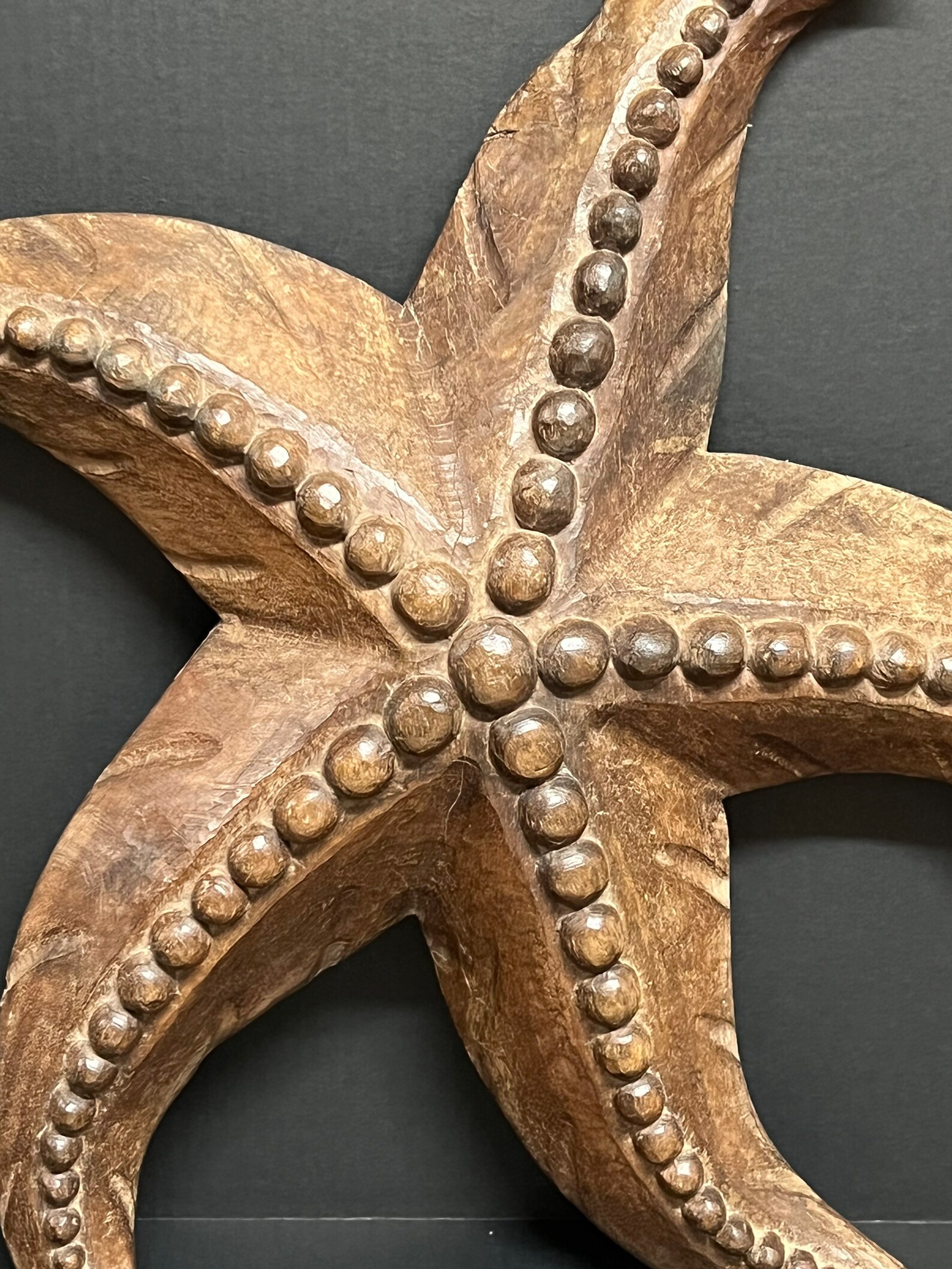 Very Large Carved Solid Wood Paper Mache Mold of Starfish - Etsy