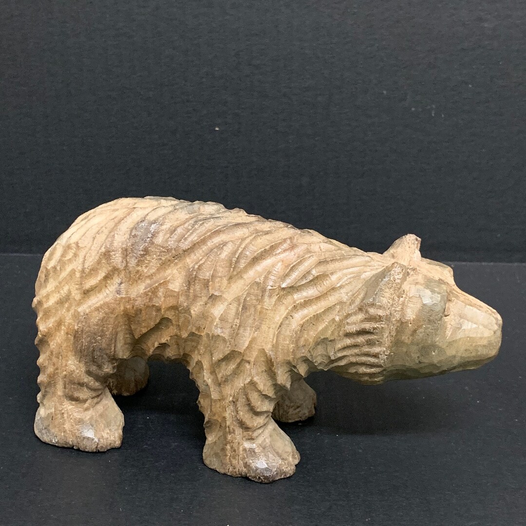 Carved Solid Wood Paper Mache Mold of Bear #3 - Etsy Österreich