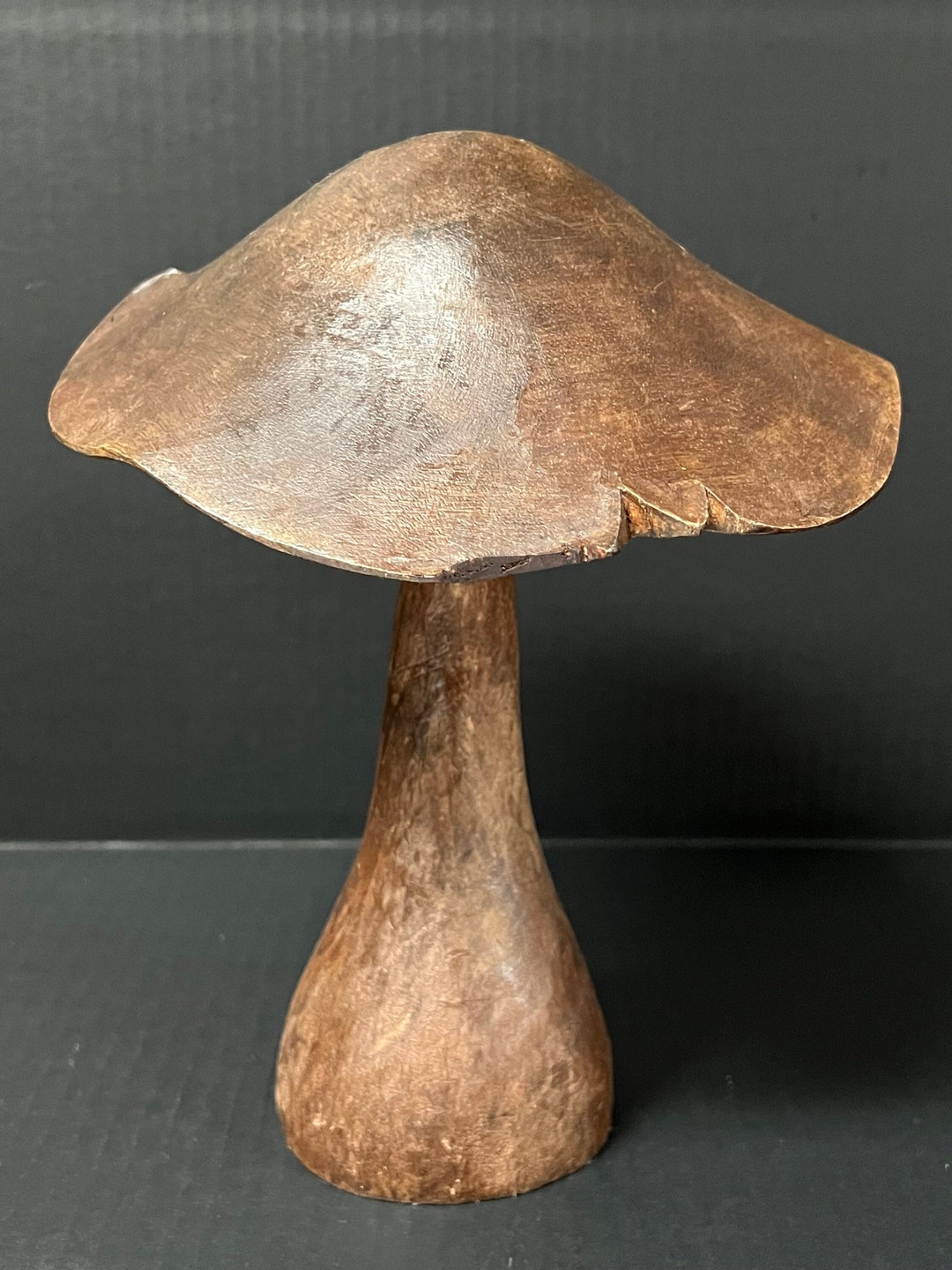 Molde de seta de papel maché de madera maciza tallada - Etsy España