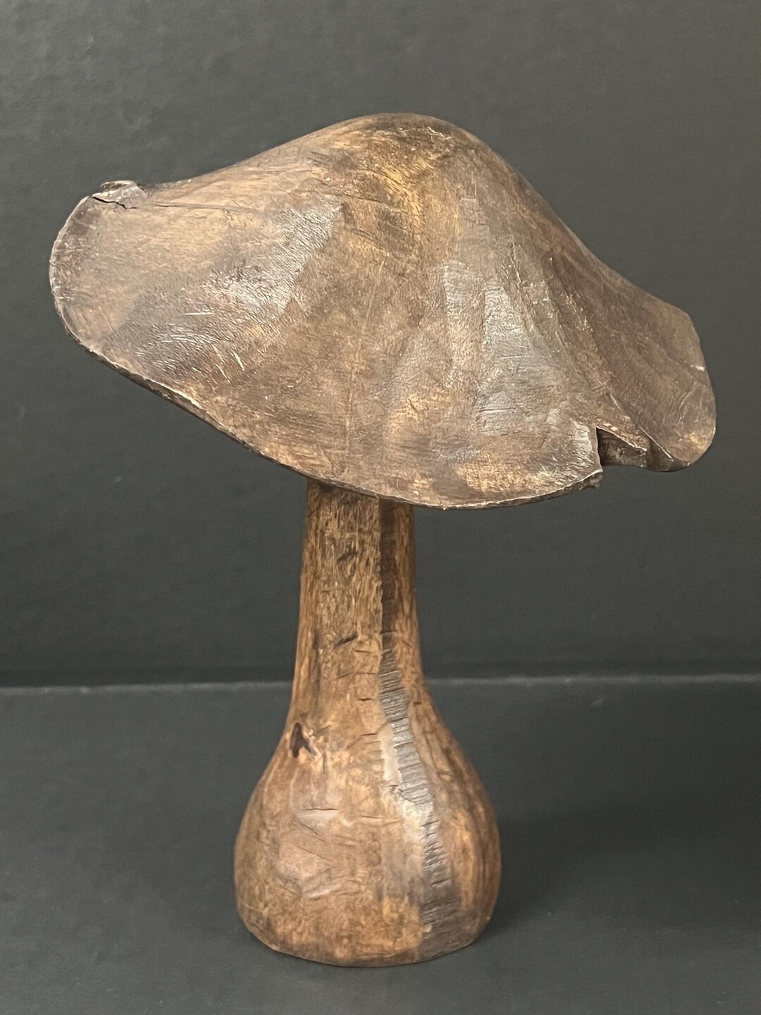 Carved Solid Wood Paper Mache Mold of Mushroom M91 - Etsy