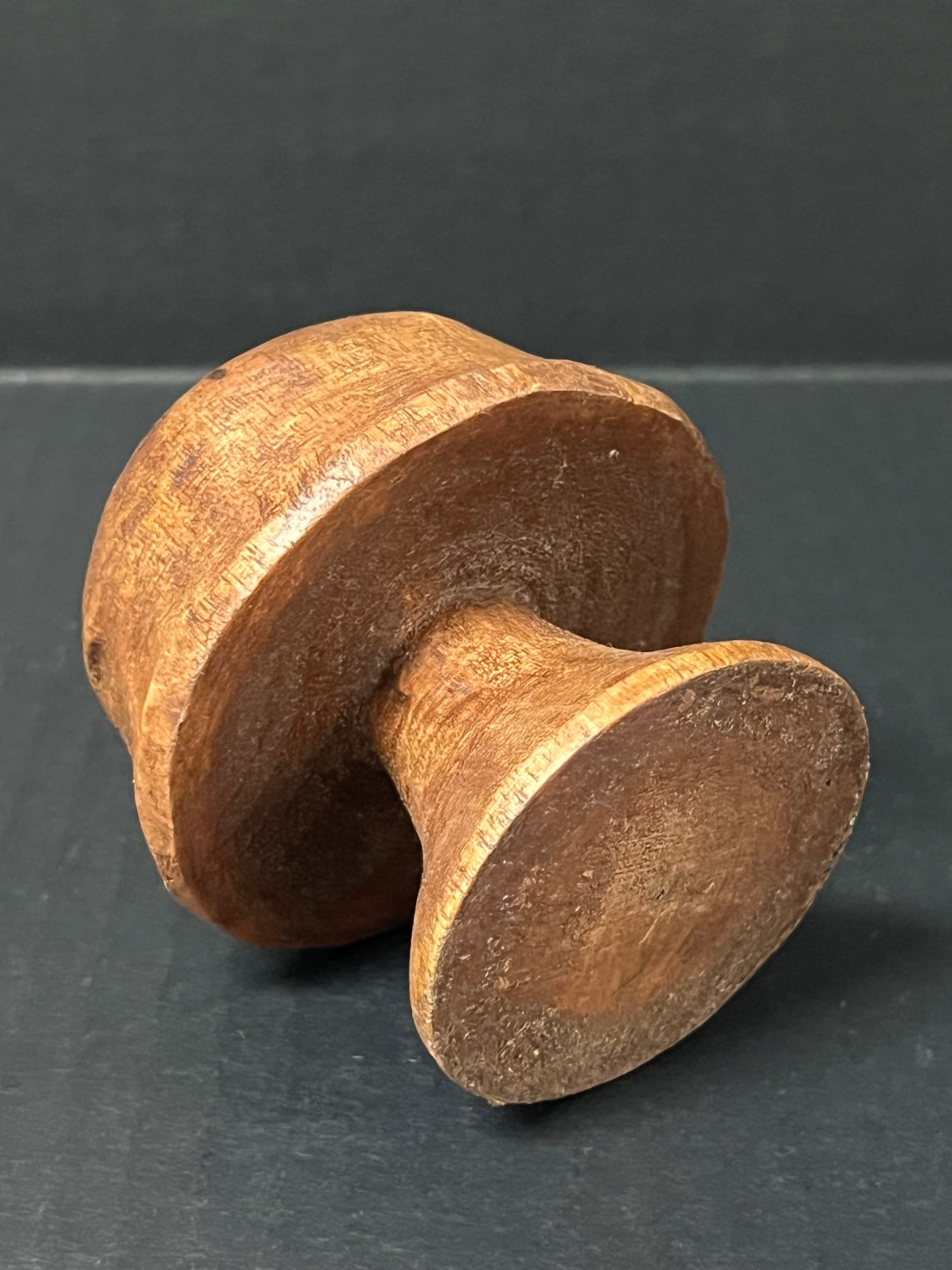 Carved Takaan Solid Wood Paper Mache Mold of Mushroom #M201 - Etsy