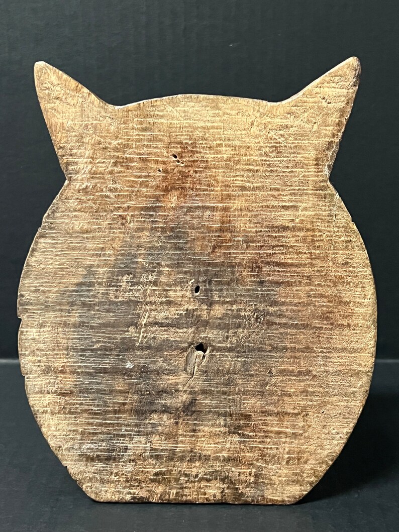 Carved Solid Wood Paper Mache Mold of Owl #B89 - Etsy