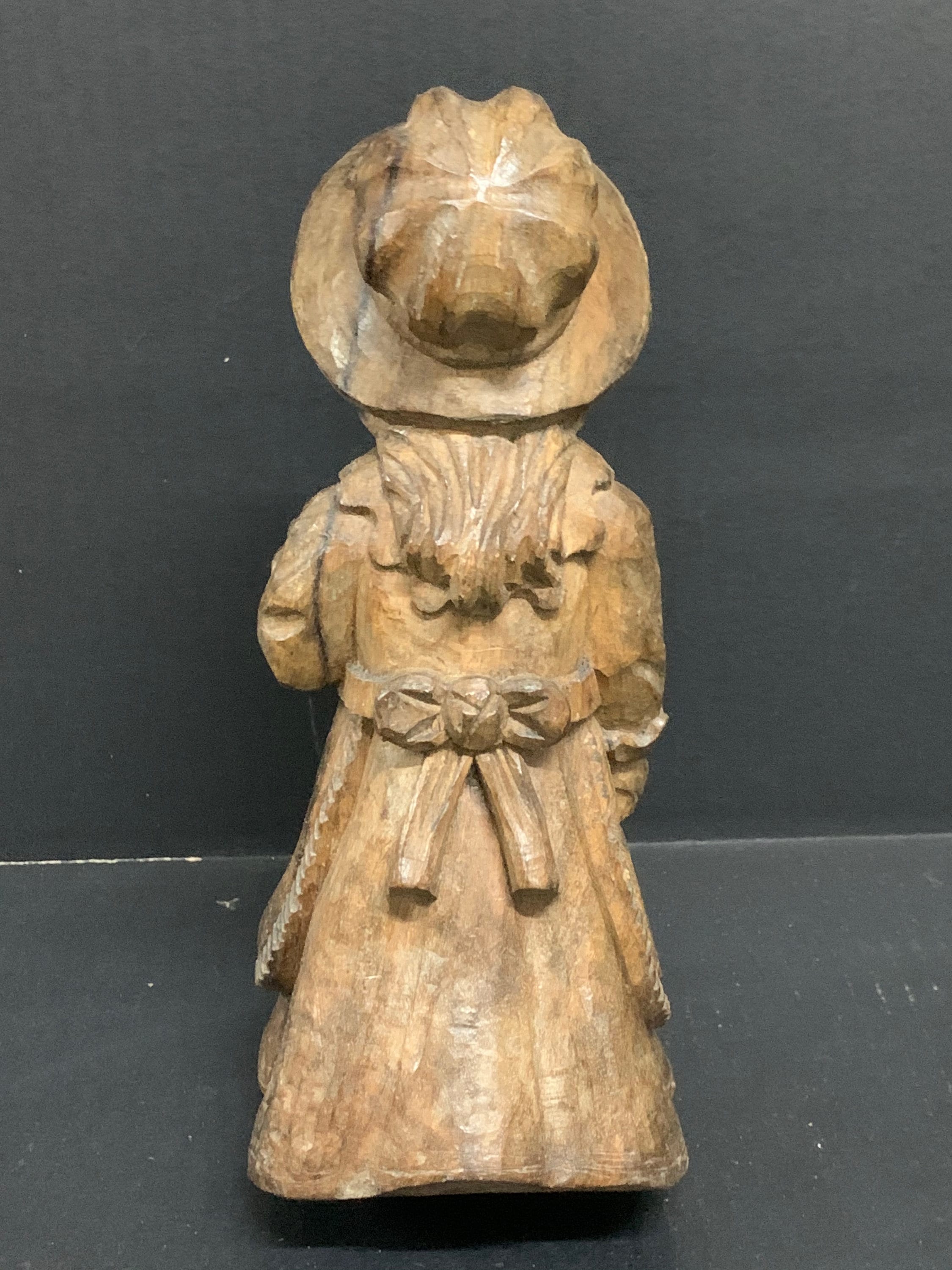 Carved Solid Wood Paper Mache Mold of Lady - Etsy