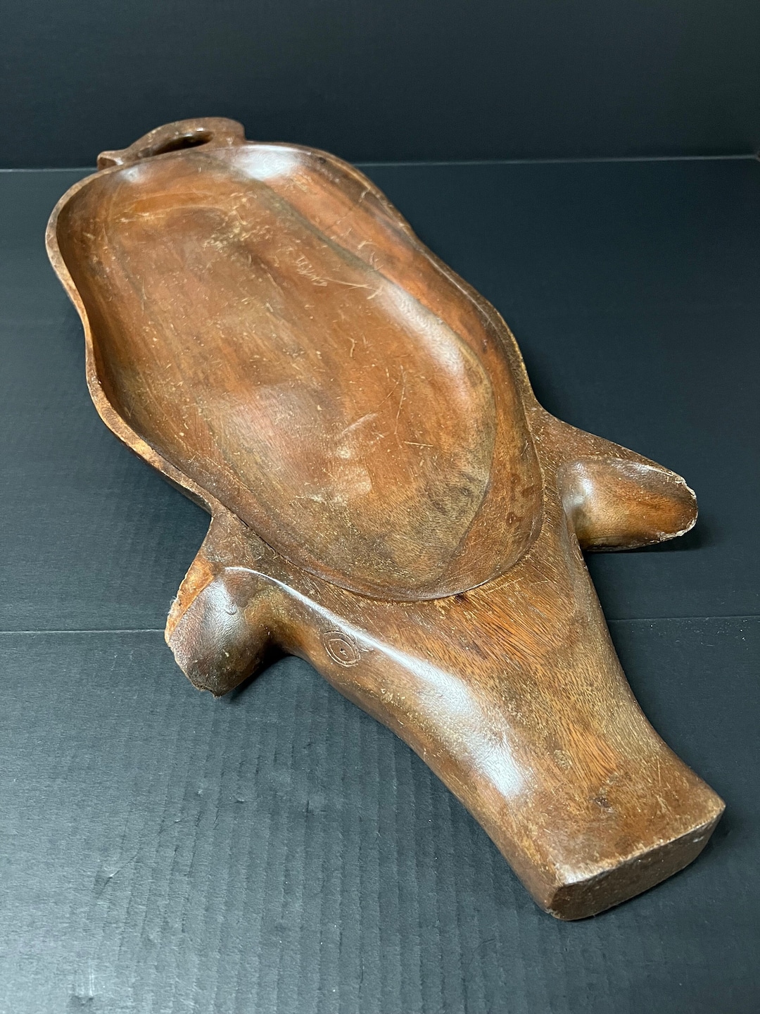 Carved Solid Wood Paper Mache Mold Lechon Food Tray - Etsy