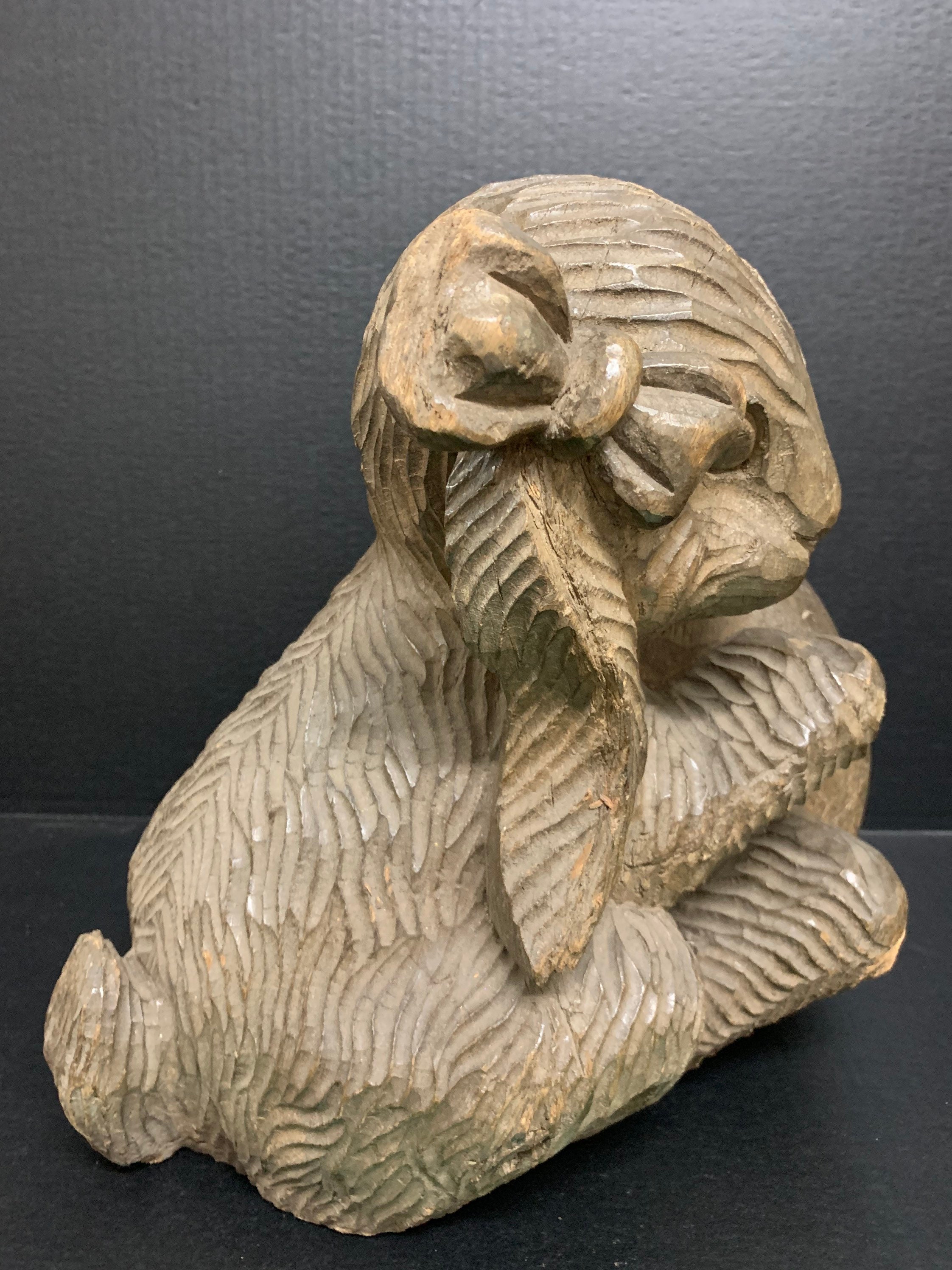 Large Carved Solid Wood Paper Mache Mold of Large Rabbit - Etsy