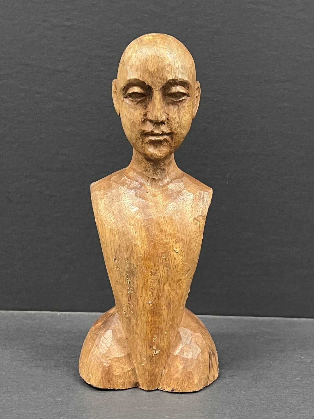 Carved Solid Wood Paper Mache Mold of Male Mannequin Torso - Etsy