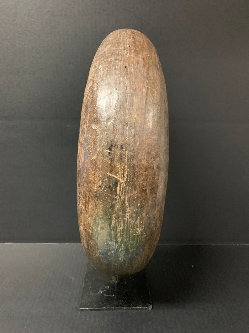 Carved Solid Wood Paper Mache Mold of Man in Crescent Moon - Etsy