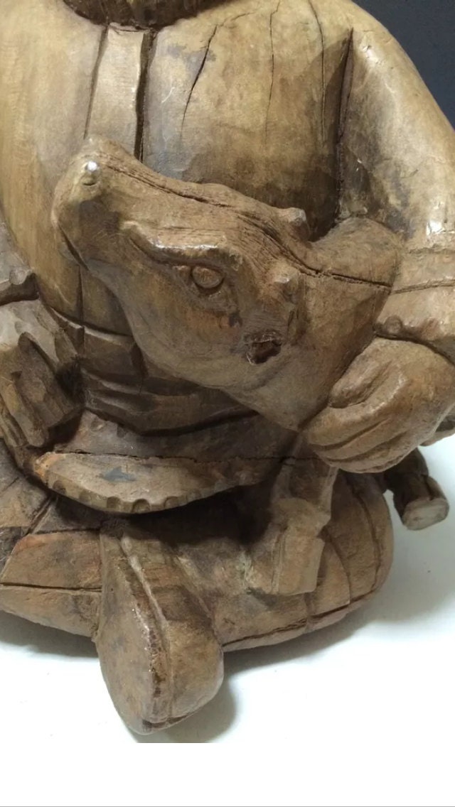 Carved Solid Wood Paper Mache Mold of Santa Claus With Deer - Etsy