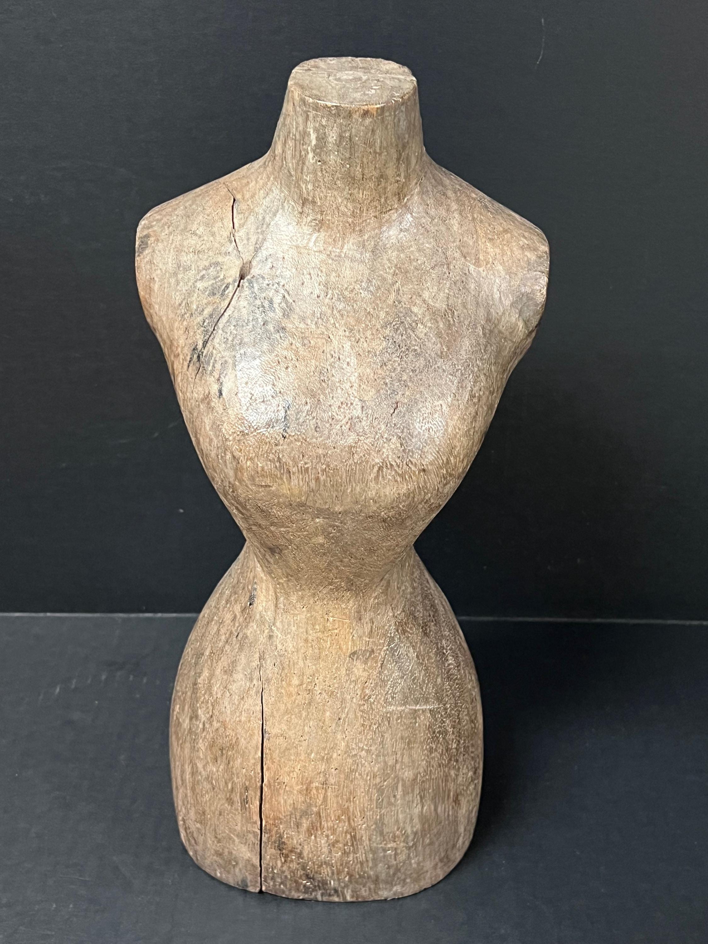 Large Carved Solid Wood Paper Mache Mold of Mannequin - Torso T79 - Etsy