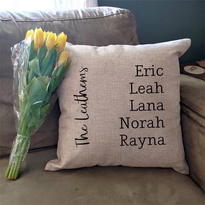 Personalized Pillow - Etsy