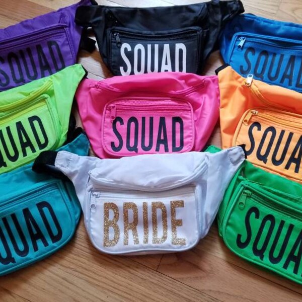 Bridal Party Fanny Packs - Etsy