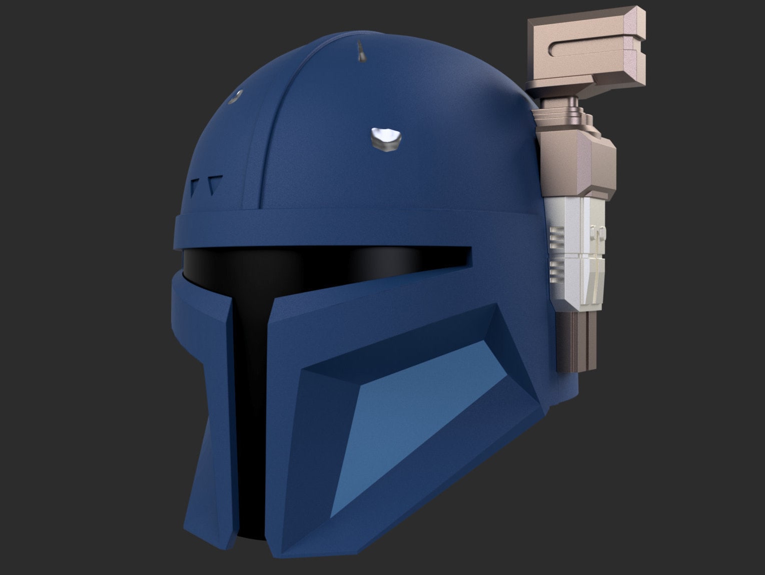 Heavy Infantry Mandalorian Helmet 3D Model - Etsy