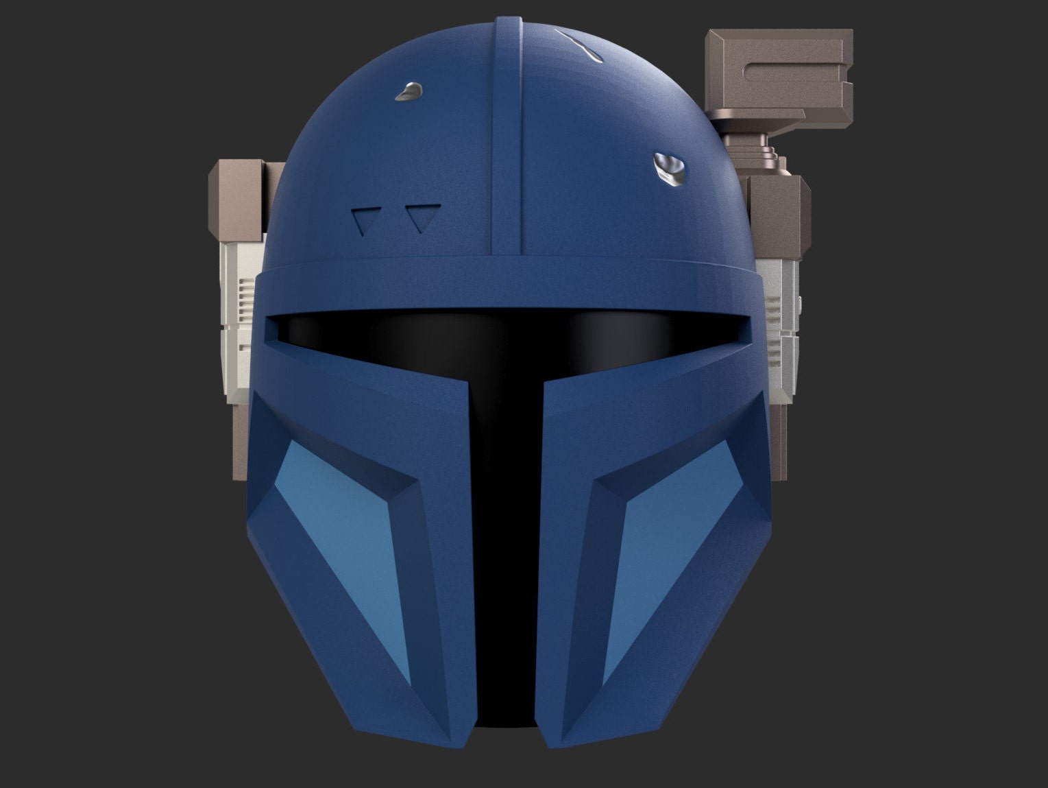 Heavy Infantry Mandalorian Helmet 3D Model - Etsy