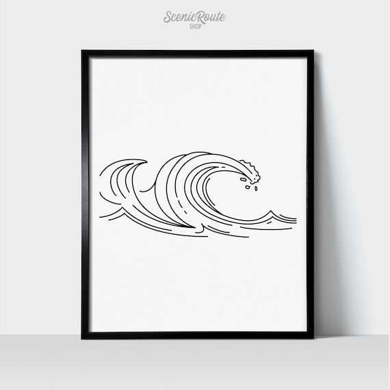Ocean Waves Line Drawing 10,715 Wave Line Drawing Stock Photos,