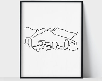 Utah Salt Lake City | Etsy