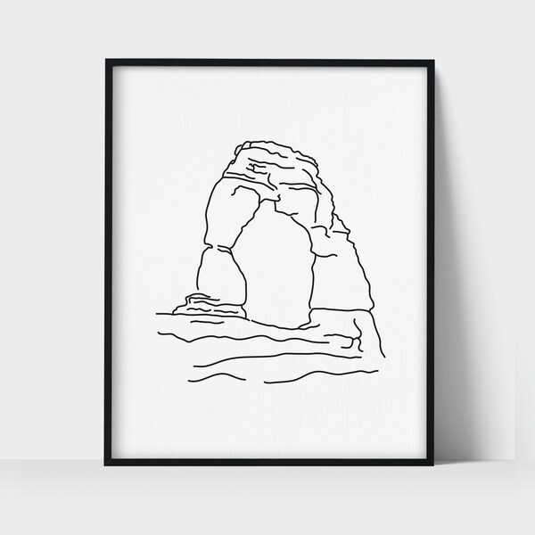 Delicate Drawing - Etsy