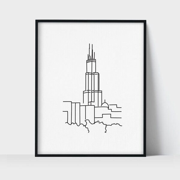 Sears Willis Tower - Etsy