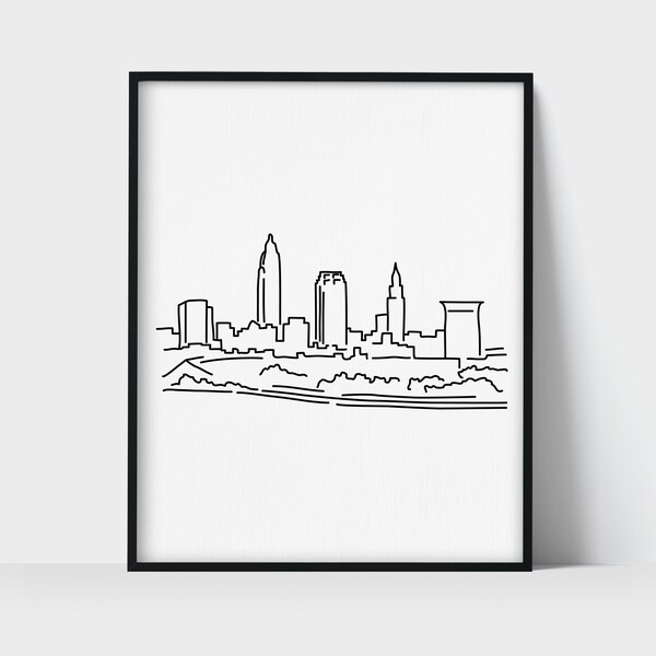 Ohio Skyline - Etsy