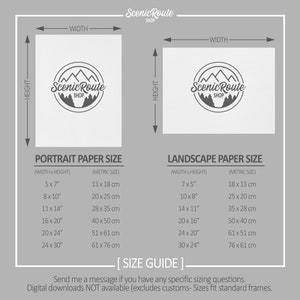 Tucson Arizona Skyline Line Art Print - Unframed Physical Print | Black ...
