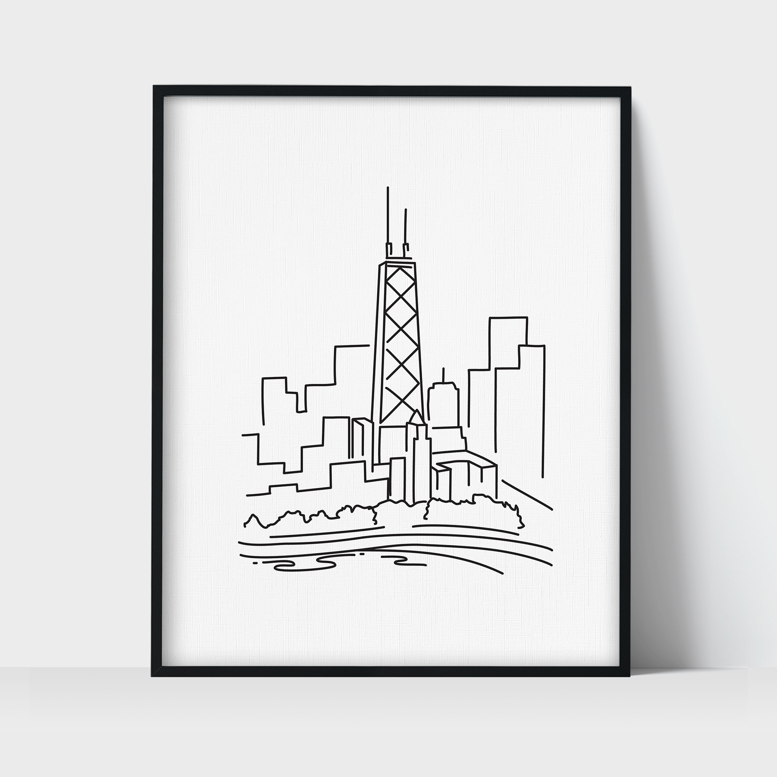 Hancock Building Drawing