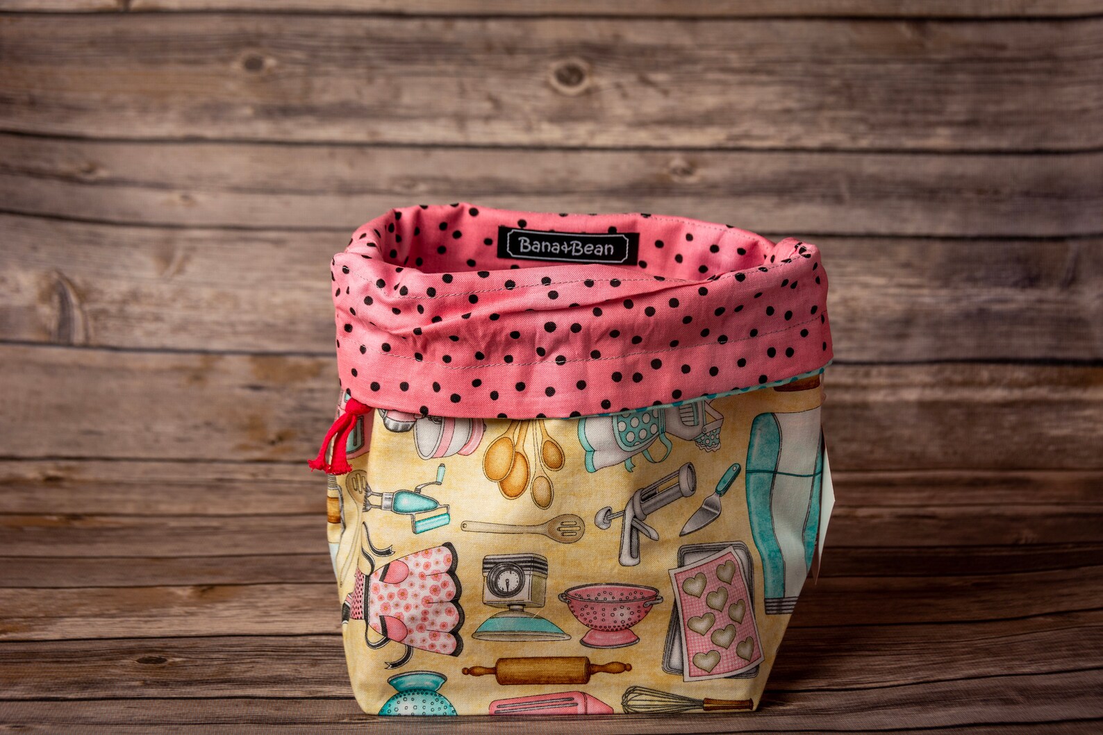 Drawstring Bag Retro Kitchen - Etsy