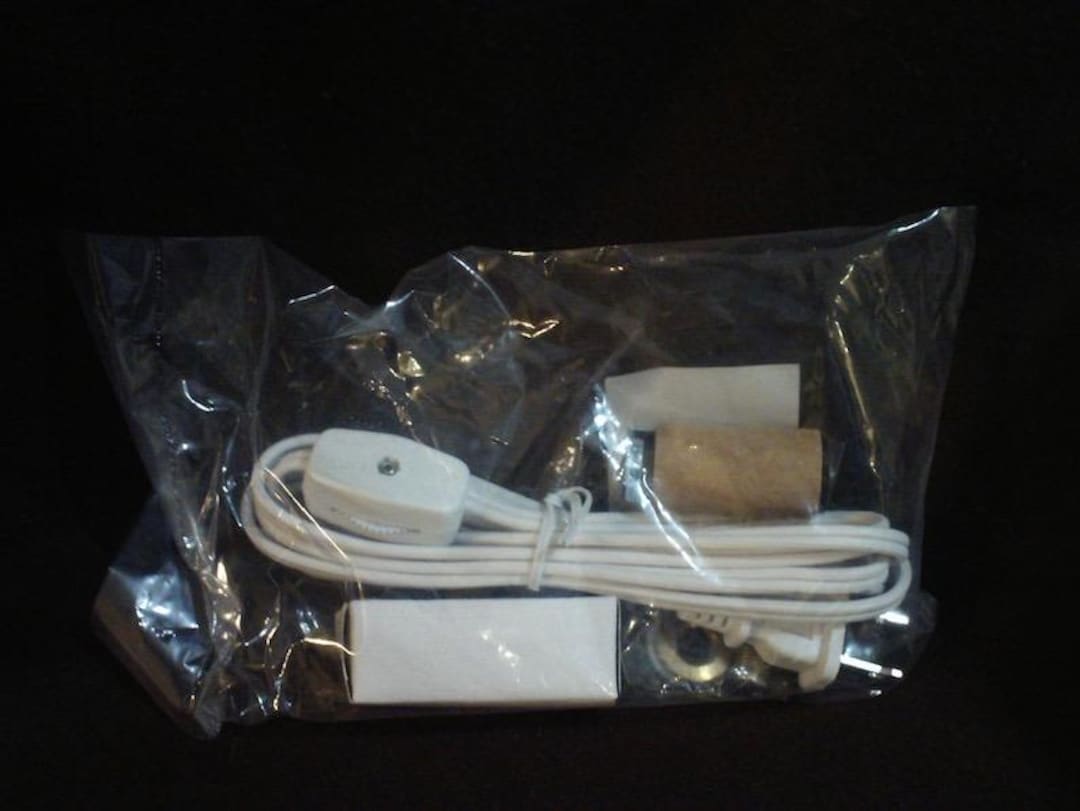 FREE SHIPPING Small Christmas Tree Light Kit White W 6 Ft Cord. - Etsy