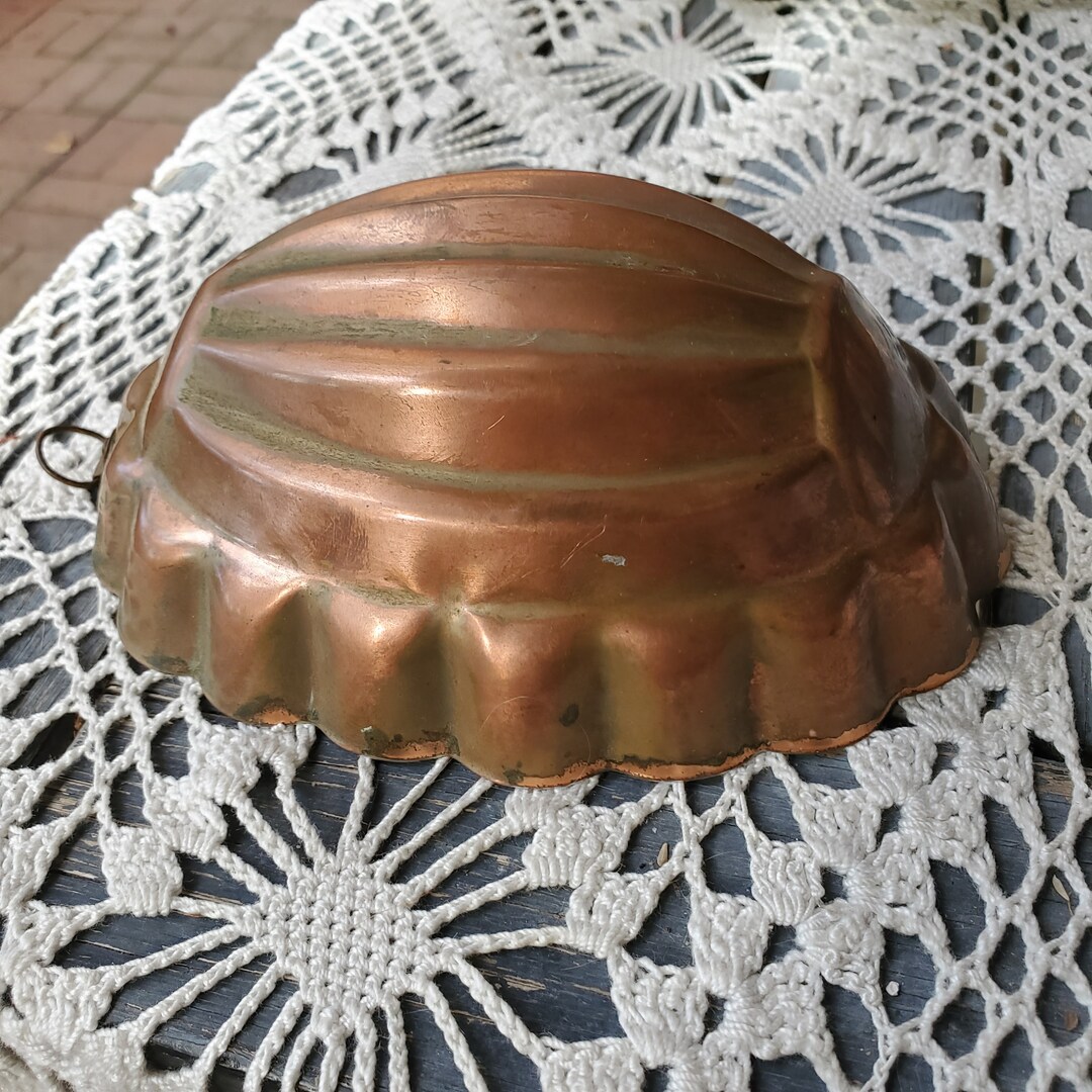 Vintage Copper Food Mold Made in Portugal Kitchen Decor Melon - Etsy