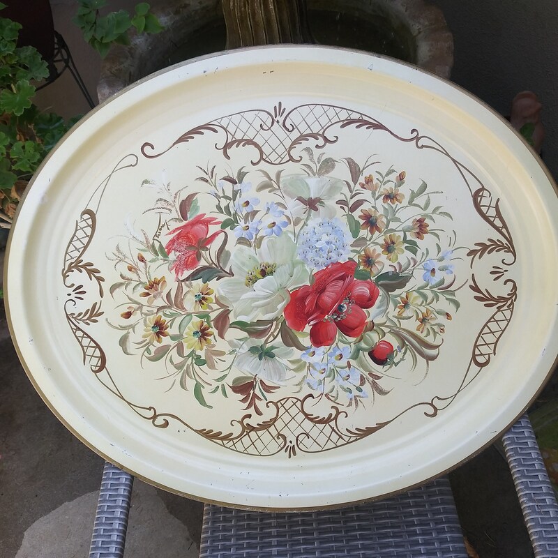Tole Painted Flowers - Etsy