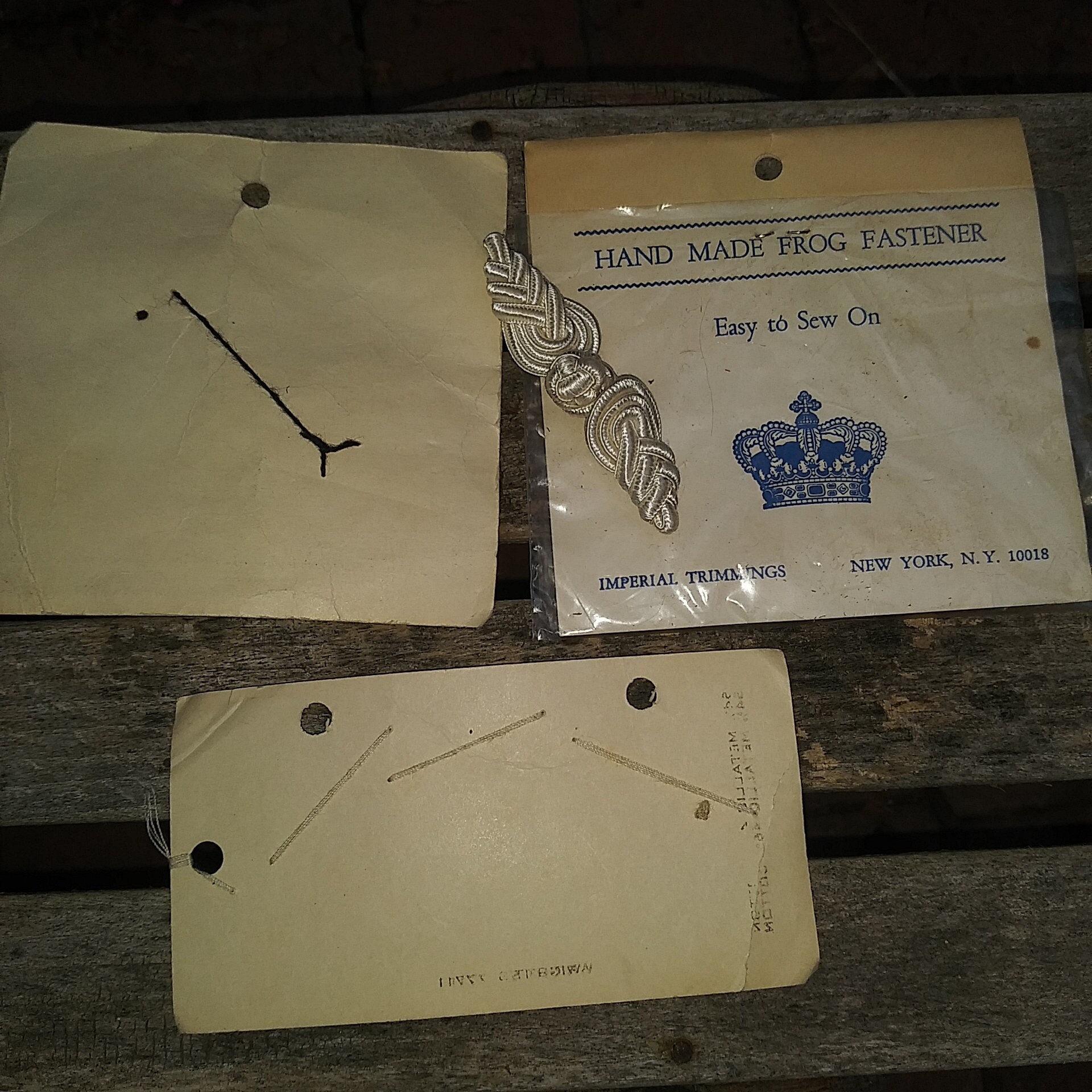 Vintage Hand Made Set of Frog Closures for Clothing or Decor - Etsy