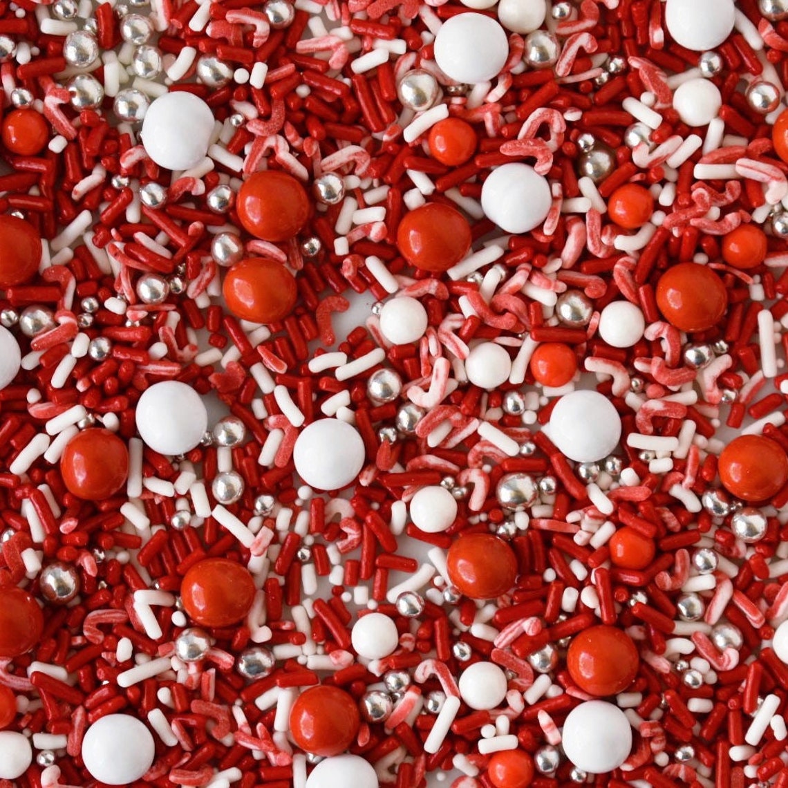 Sprinkles Candy Cane Crush Sprinkle Mix - Etsy