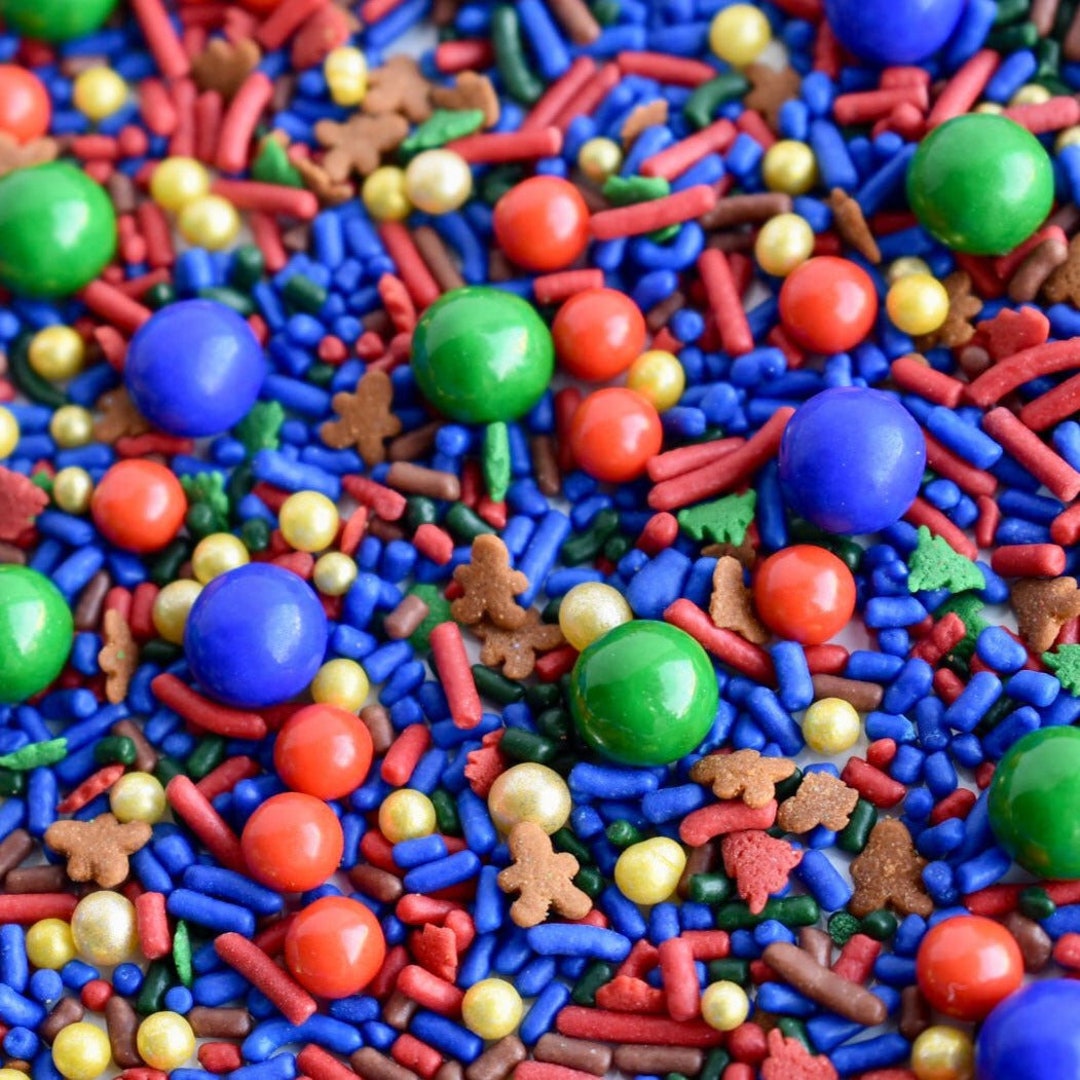 Sprinkes - Fireside Sprinkle Mix - Christmas , Winter Sprinkles - Etsy