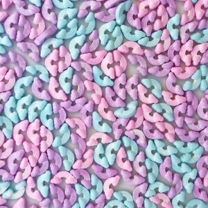 Rainbow Candy Shapes | Etsy