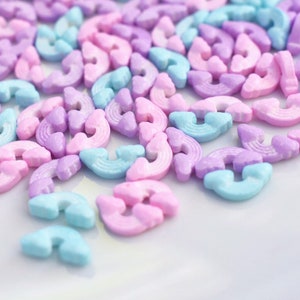 Rainbow Candy Shapes | Etsy